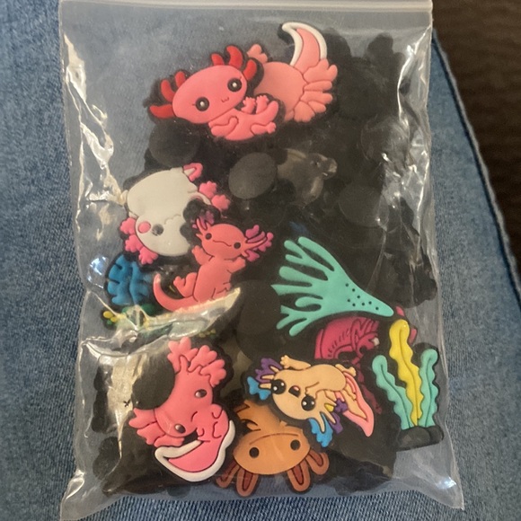 CROCS | Other | 25 Piece Axolotl Croc Charms | Poshmark